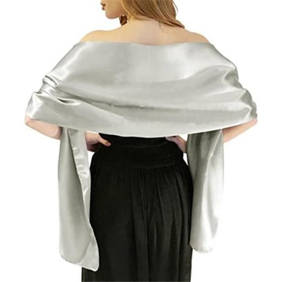 Accessories | Shawls And Wraps For Evening Dresses Satin Shawl Wraps ...